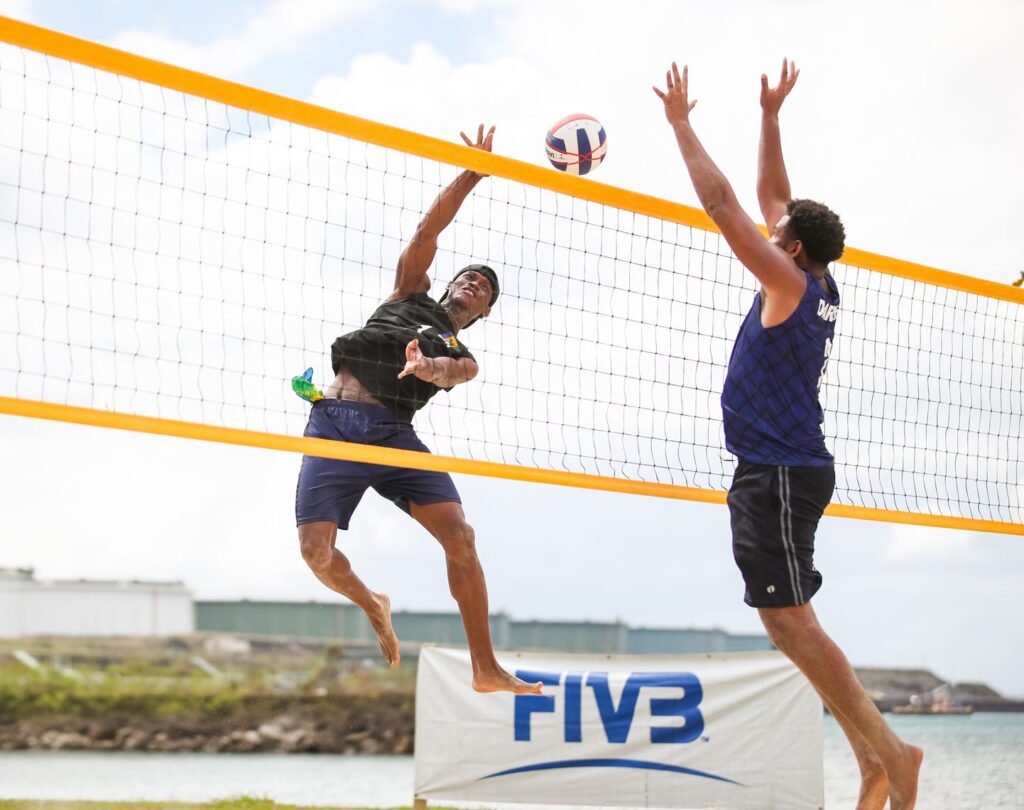 Honours even in Men’s play on day one - Eastern Caribbean Volleyball ...